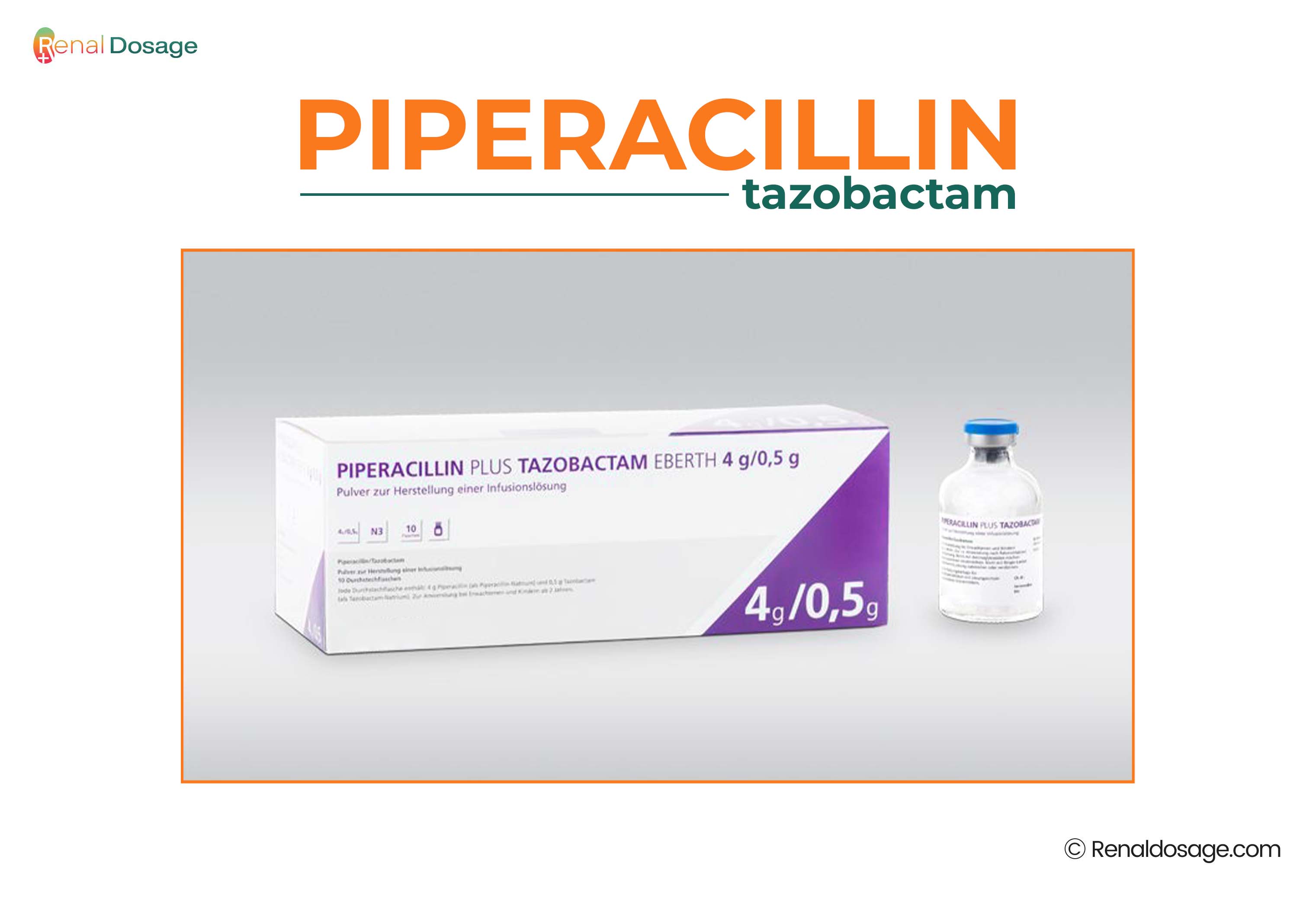 RenalDosage - Piperacillin-Tazobactam Dosing in Renal Impairment